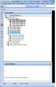 Hierarchy in PDMS: World, Site, Zone